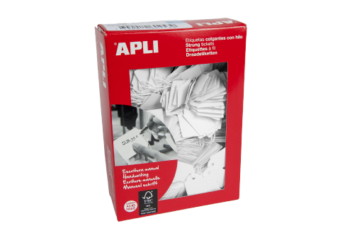 Etikett med snöre 13x20mm | Dahlander Marking