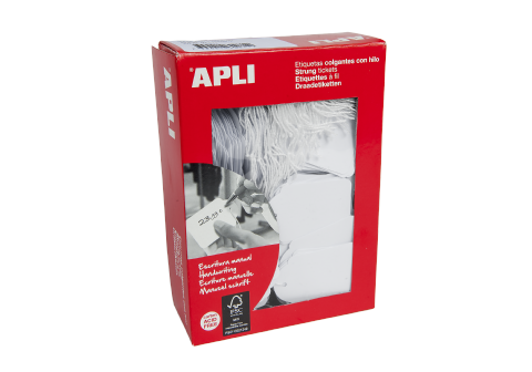 Etikett med snöre 36x53 | Dahlander Marking