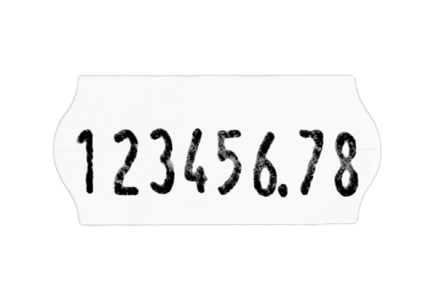 Märkare Blitz C8 26x12mm | Dahlander Marking