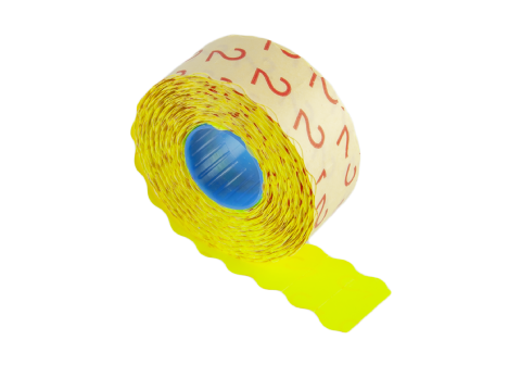 Etikett 26x16 G2 fluor gul | Dahlander Marking